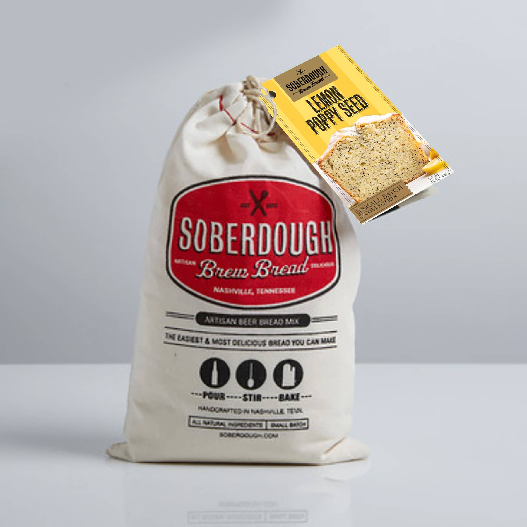 Lemon Poppy Seed Soberdough Bread Mix - Welburn Gourd Farm