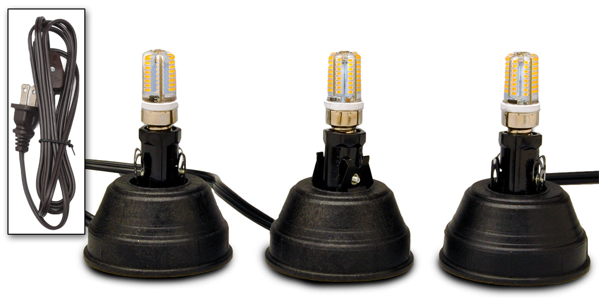 Gourd Lamp Hardware Kit - Welburn Gourd Farm